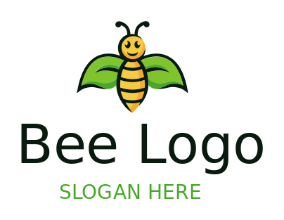 Cute Bee Logos | Beehive Logo Samples | LogoDesign.net