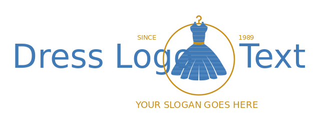 Free Dress Logos | DIY Dress Logo Maker | LogoDesign.net