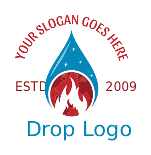 Captivating Drop Logos | DIY Drop Logo LogoDesign.net