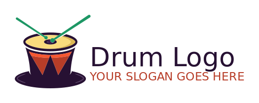 Get Drum Logos | Best Drummer Logo Creator | LogoDesign.net