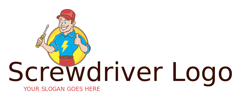 Quality Screwdriver Logos | Screwdriver Logo Creator | LogoDesign