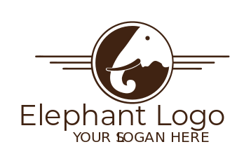 Creative Elephant Logos | Elephant Logo Maker | LogoDesign.net