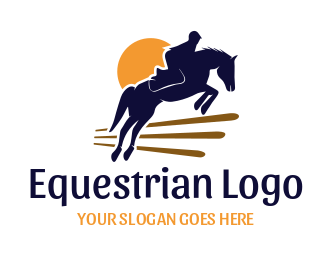 Free Equestrian Logo Maker | Equestrian Logos | LogoDesign.net