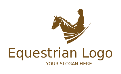 Free Equestrian Logo Maker | Equestrian Logos | LogoDesign.net
