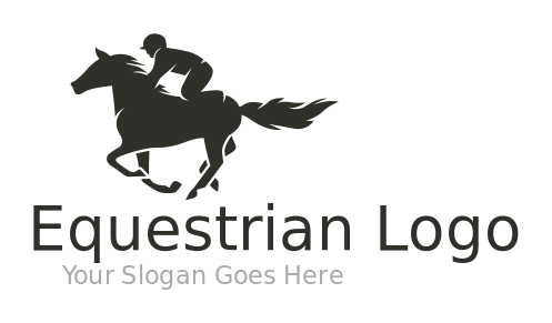 Free Equestrian Logo Maker | Equestrian Logos | LogoDesign.net