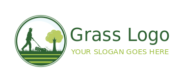 Beautiful Grass Logos | Design Your Own Grass Logo | LogoDesign.net