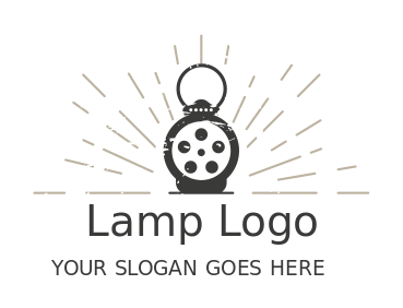 Unique Lamp Logos | Lamp Logo Maker | LogoDesign.net