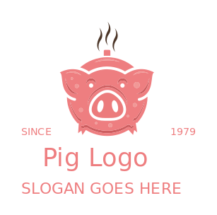 Cute Pig Logos Selection | Pig Logo Designers | LogoDesign.net