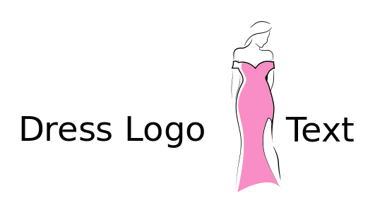 Chic Dress Logos | DIY Dress Logo Designs | LogoDesign.net