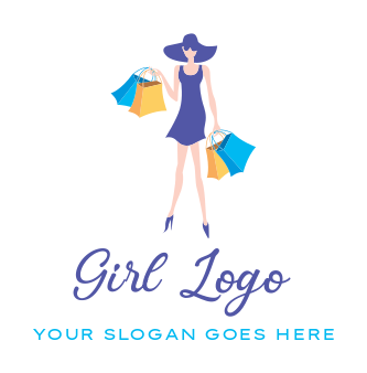 Get Girl Logos | Unique Girl Logo Design Templates | LogoDesign.net