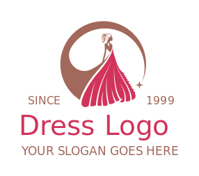 Chic Dress Logos | DIY Dress Logo Designs | LogoDesign.net