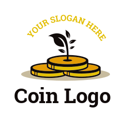 Try Coin Logo Maker | Coin Logo Templates | LogoDesign.net