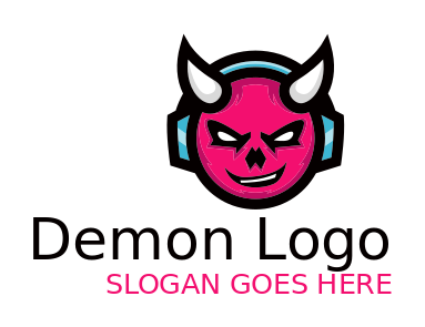 Demon Head Logo