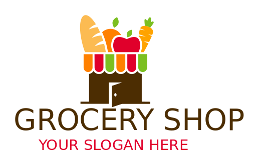 Free Grocery Shop Logos | Grocery Store Logo Generator | LogoDesign