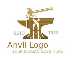 Download Anvil Logos | Design Your Own Anvil Logo | LogoDesign.net