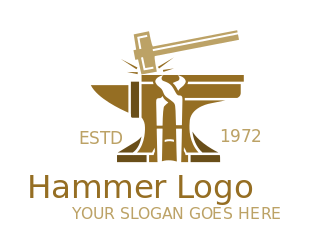 Best Hammer Logos | Hammer Logo Maker | LogoDesign.net