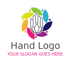 Elegant Hand Logos | Hand Logo Design Templates | LogoDesign.net