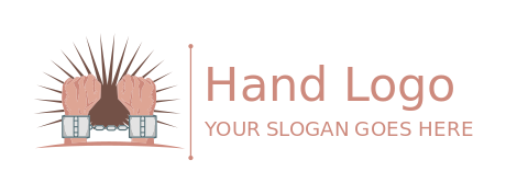 Elegant Hand Logos | Hand Logo Design Templates | LogoDesign.net