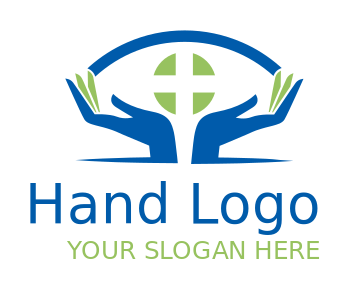 Elegant Hand Logos | Hand Logo Design Templates | LogoDesign.net