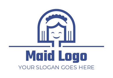 200+ Maid Logos | Housekeeper Logo Designs | LogoDesign.net
