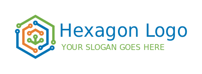 Awesome Hexagon Logos | Create a Hexagon Logo Online
