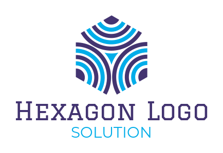 Awesome Hexagon Logos | Create a Hexagon Logo Online