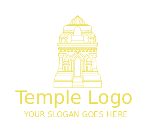 Free Temple Logo Creator | 100s Temple Logos | LogoDesign.net