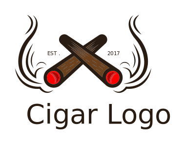 Best Cigar Logos | Make a Smoke Logo Design | LogoDesign.net