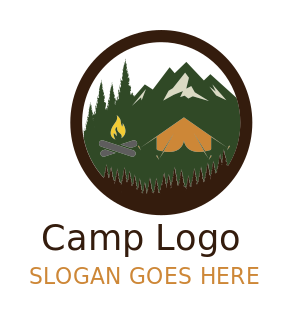 Best Camp Logos | Camp Logo Generator | LogoDesign.net