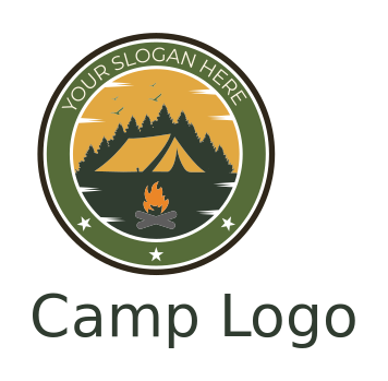 Best Camp Logos | Camp Logo Generator | LogoDesign.net