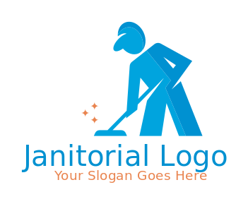 400+ Janitor Logos | Free Janitorial Logo Maker | LogoDesign.net