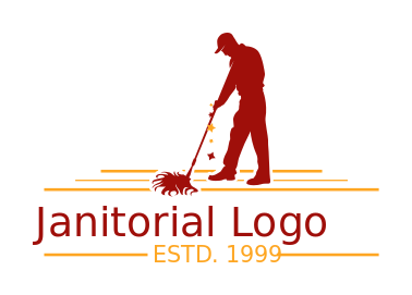 400+ Janitor Logos | Free Janitorial Logo Maker | LogoDesign.net