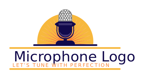 Free Microphone Logos | DIY Mic Logo Maker | LogoDesign.net