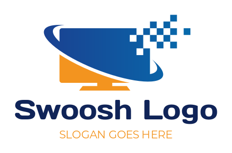 Creative Swoosh Logos | Swoosh Logo Ideas Online | LogoDesign