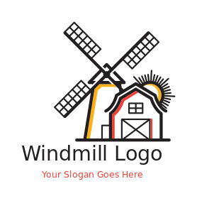 Best Windmill Logos | Create a Windmill Logo | LogoDesign.net