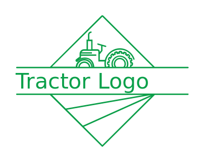 Terrific Tractor Logos | Tractor Logo Maker | LogoDesign.net