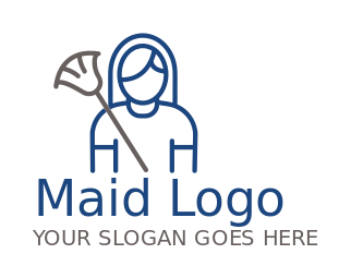 200+ Maid Logos | Housekeeper Logo Designs | LogoDesign.net