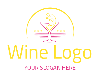 Get Wine Logos | Quick Wine Logo Creator | LogoDesign.net