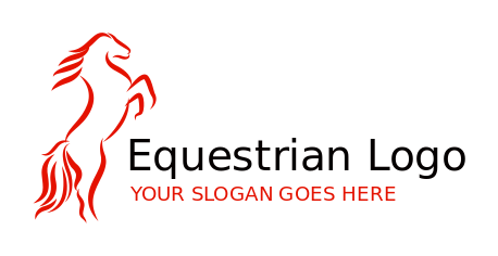 Free Equestrian Logo Maker | Equestrian Logos | LogoDesign.net