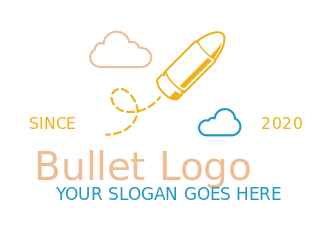 Unique Bullet Logos | Bullet Icon Vector | LogoDesign.net