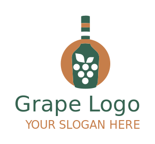 Collection of Grape Logos | Design Grape Logo Online | LogoDesign.net