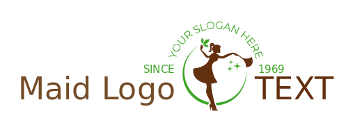 300+ Maid Logos | Free Housekeeper Logo Generator | LogoDesign.net