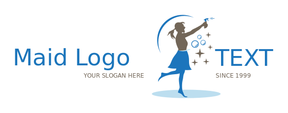 300+ Maid Logos | Free Housekeeper Logo Generator | LogoDesign.net