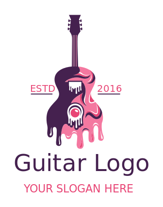 300+ Guitarist Logos | Free Electric Guitar Logo Maker