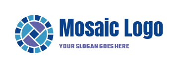 Artistic Mosaic Logos | Mosaic Logo Design Samples | LogoDesign.net
