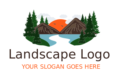 Free Landscape Logos: Lighting, Garden Supplier | LogoDesign