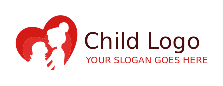 Gorgeous Child Logos | Online Child Logo Templates | LogoDesign.net