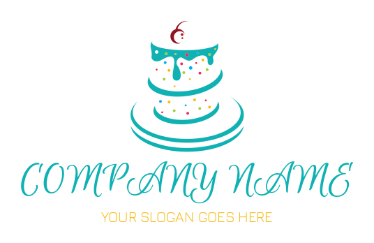 Free Cake Logo Design