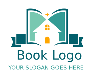Unique Book Logos | Book Logo Design Templates | LogoDesign.net
