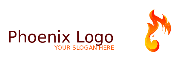 Fast Phoenix Logo Generator | Elegant Phoenix Logos | LogoDesign.net